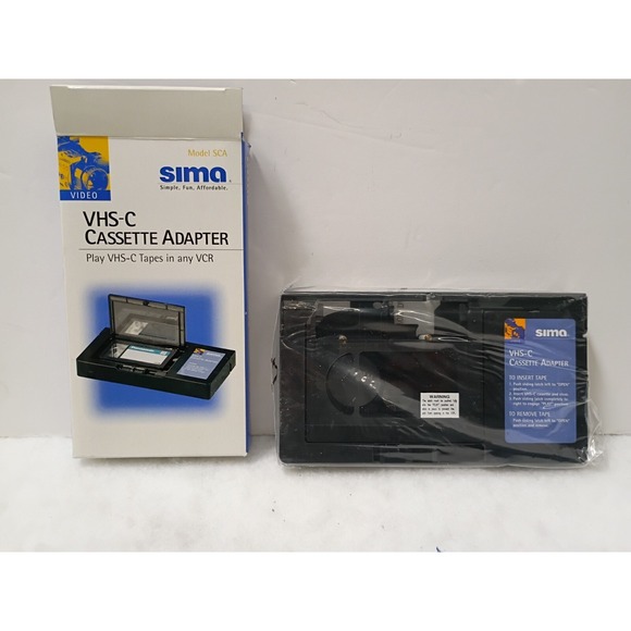 Sima | Cameras, Photo & Video | Sima Vhsc To Vhs Vcr Cassette Tape ...